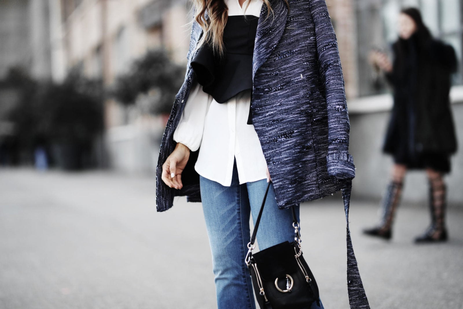 The Cool-Girl Draped Jacket Look - The Girl from Panama